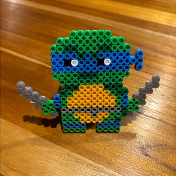 Other | Teenage Mutant Ninja Turtles Perler Bead Magnets Set | Poshmark